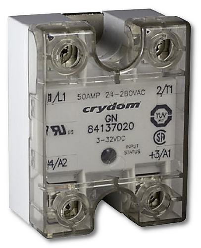 Crydom / Crouzet 84137180 125 Amp / 48-660Vac, DC Input, Solid State ...