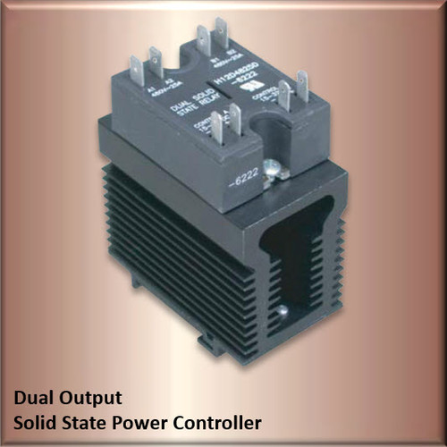 HBC-D40HEA 40 Amp Dual Solid State Relay Power Controller | HBControls