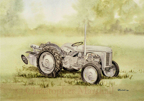 Ferguson TE20 tractor print | Christopher Marshall