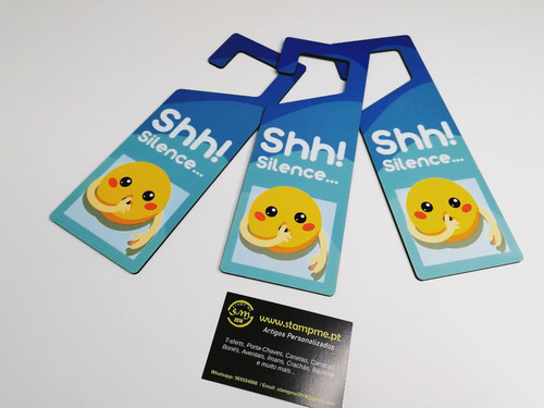 Placa de porta Não incomodar | Stampme