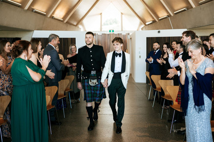 Iain and Jordan's Wedding with Canberra Marriage Celebrant - Taylored ...