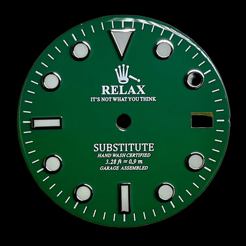 Green Glossy Enamel Dial for NH35 Movement | Julontime Watch