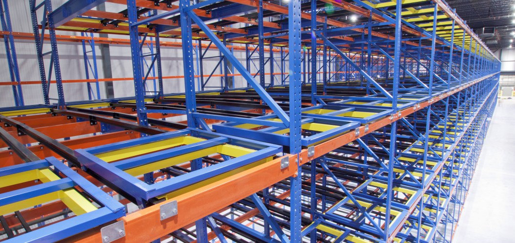Push Back Pallet Racking |Alberta | Westbow Systems