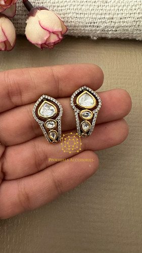 VICTORIAN POLKI STUDS | PinwheelsAccessories