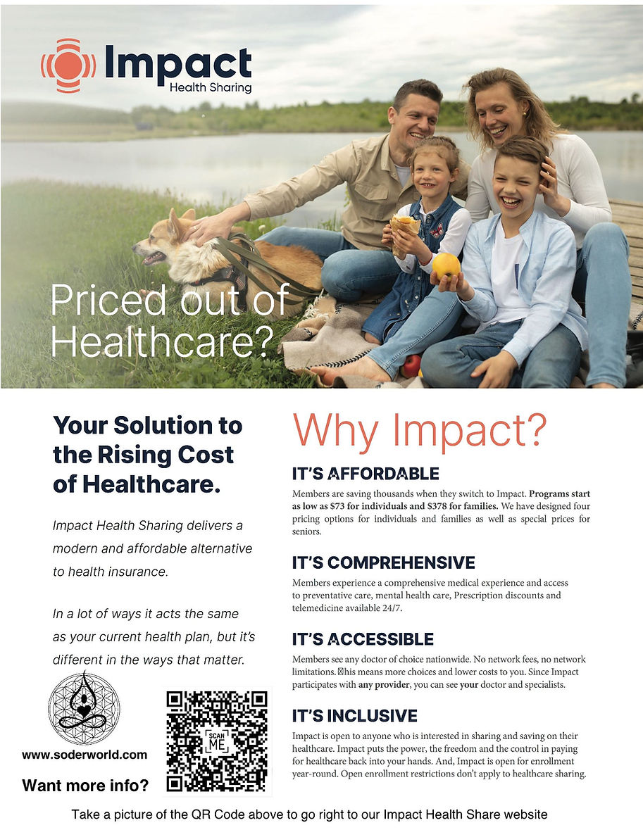 Impact Health Sharing | Soderworld Wellness