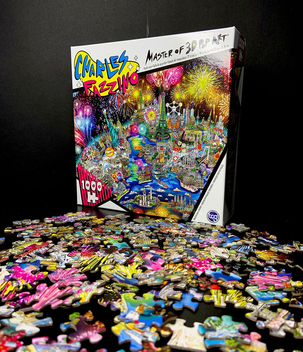 Art Puzzles | The Official Charles Fazzino Gift Shop