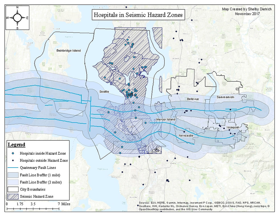 ENVIORNMENTAL MAPS | Gisportfolio