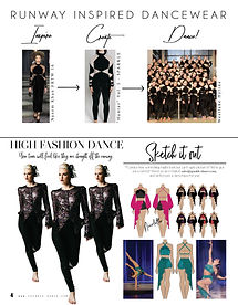 SPARKLE-Runway Inspired Dance Costumes