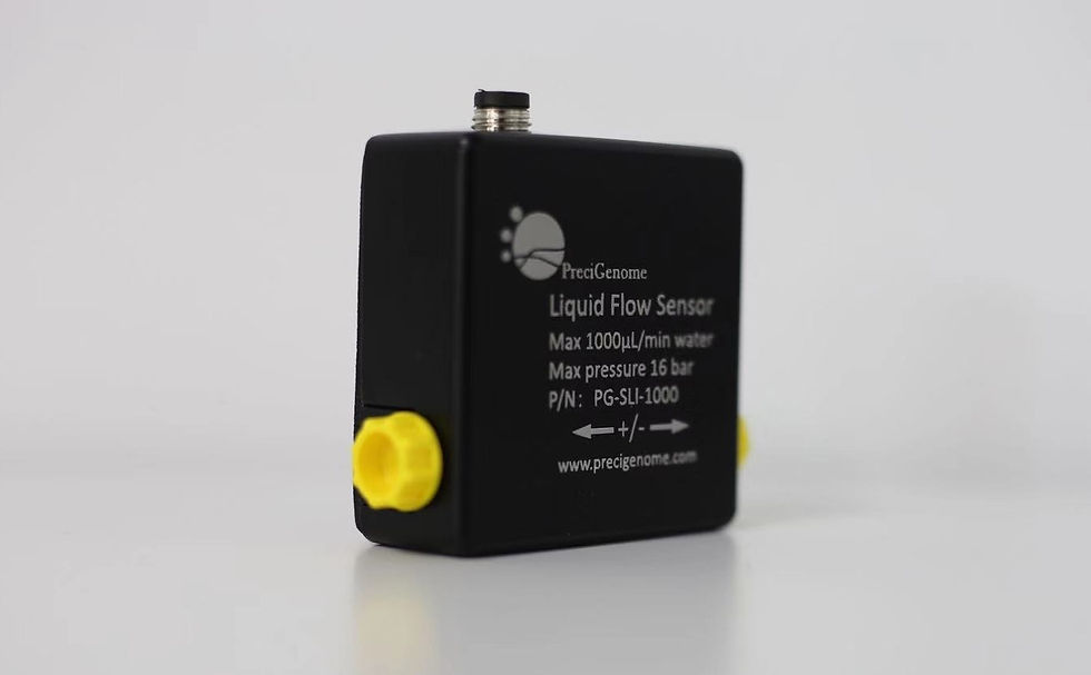 Microfluidic Liquid Flow Sensor | PrecigenomeLLC