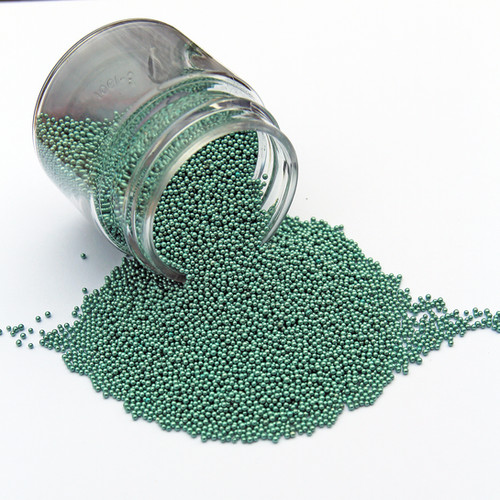 1 Ounce No Hole Seafoam Glass Microbeads | reneabouquets