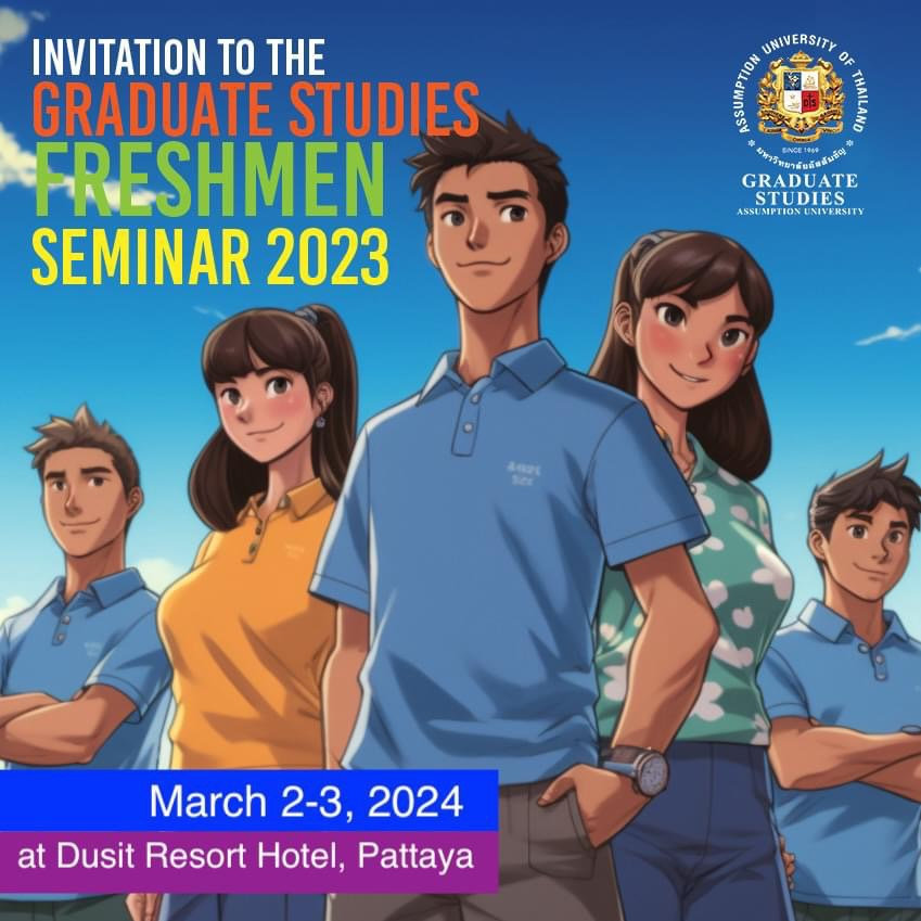 Invitation to the Graduate Studies Freshmen Seminar 3/2023