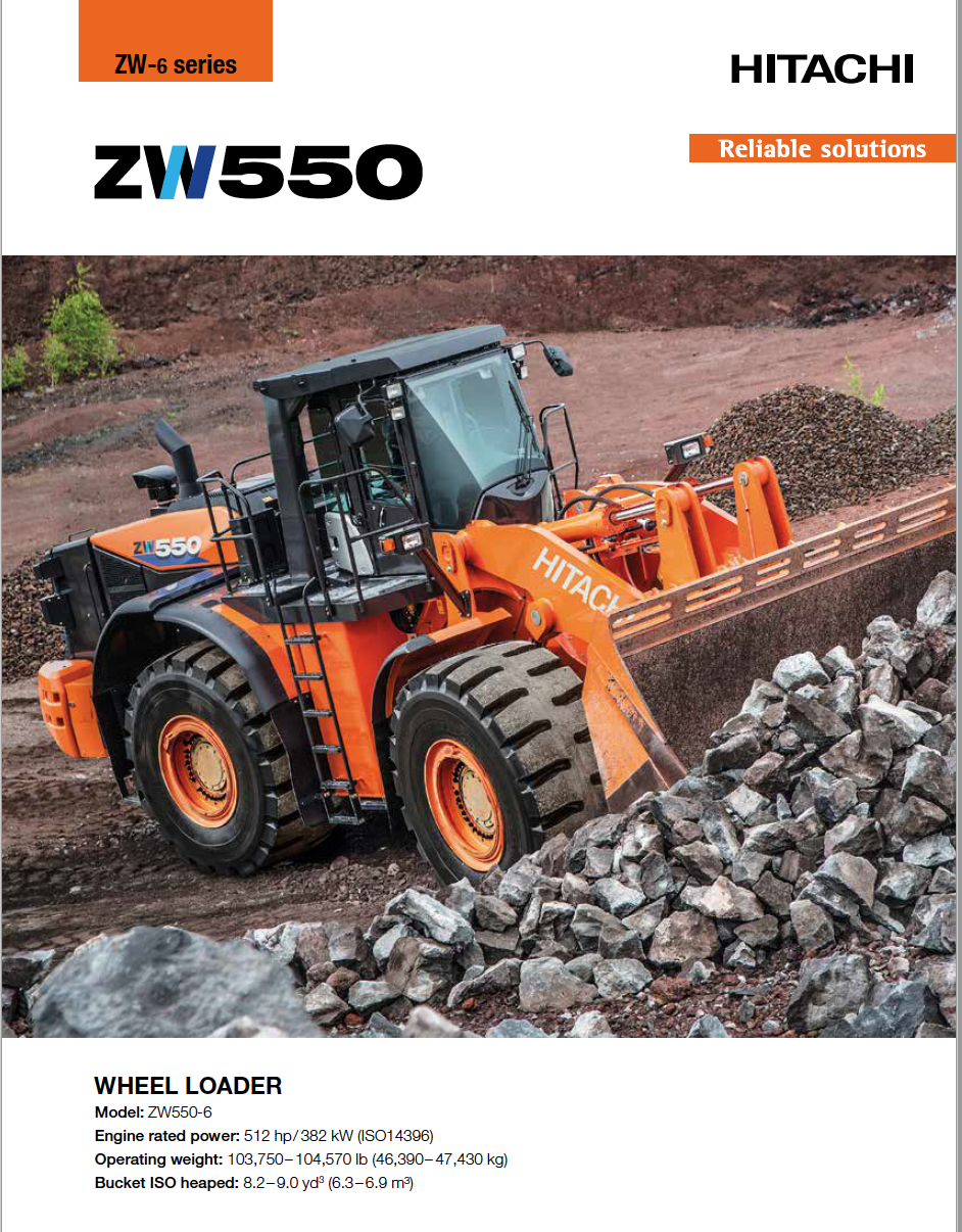 Hitachi Wheel Loaders | Construction Machinery | Garton Tractor