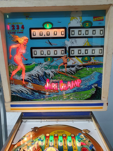 SURF CHAMP Pinball (Electro-Mechanical) EM | Amusement Worx