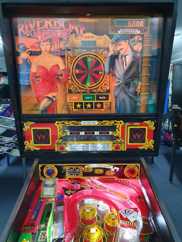 RIVER BOAT GAMBLER PINBALL MACHINE | Amusement Worx