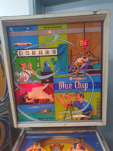 BLUE CHIP PINBALL MACHINE (EM) | Amusement Worx