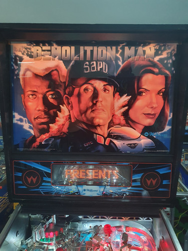 DEMOLITION MAN PINBALL MACHINE | Amusement Worx