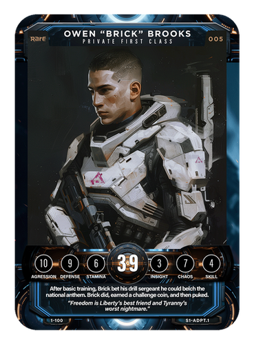 005: Owen "Brick" Brooks | Christopher Hopper