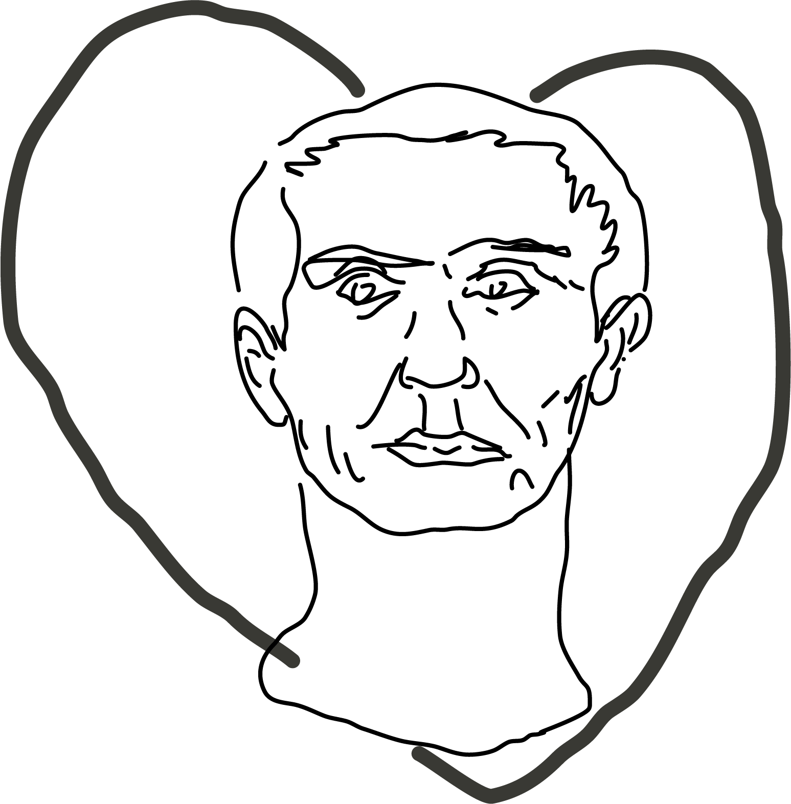 Julius Caesar Drawing