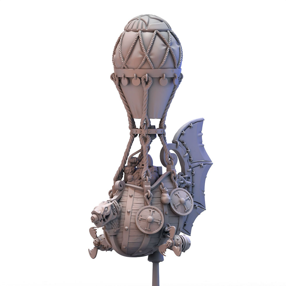Sons of Ymir | Dwarf Flying Machine (Short Version - Balloon) | 28mm ...