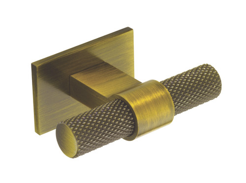 HIGHGATE KNURLED T-BAR WITH SQUARE PLATE | Sawyers of England