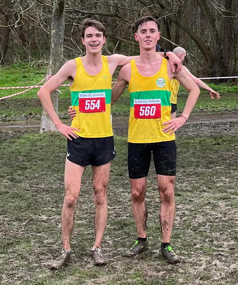 12 Individual & 8 Team Medals at the Essex XC Champs