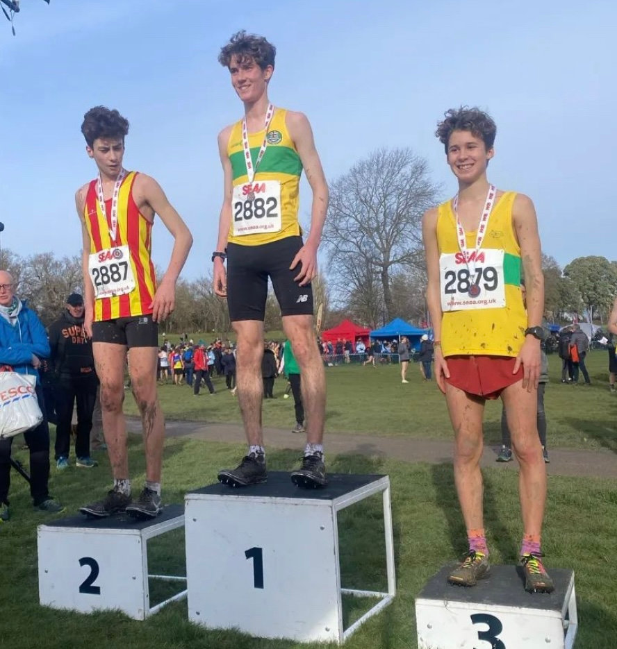 Bossing it at the Southern XC Champs