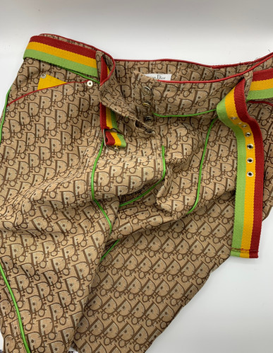 DIOR Rasta Monogram Skirt | Mysite