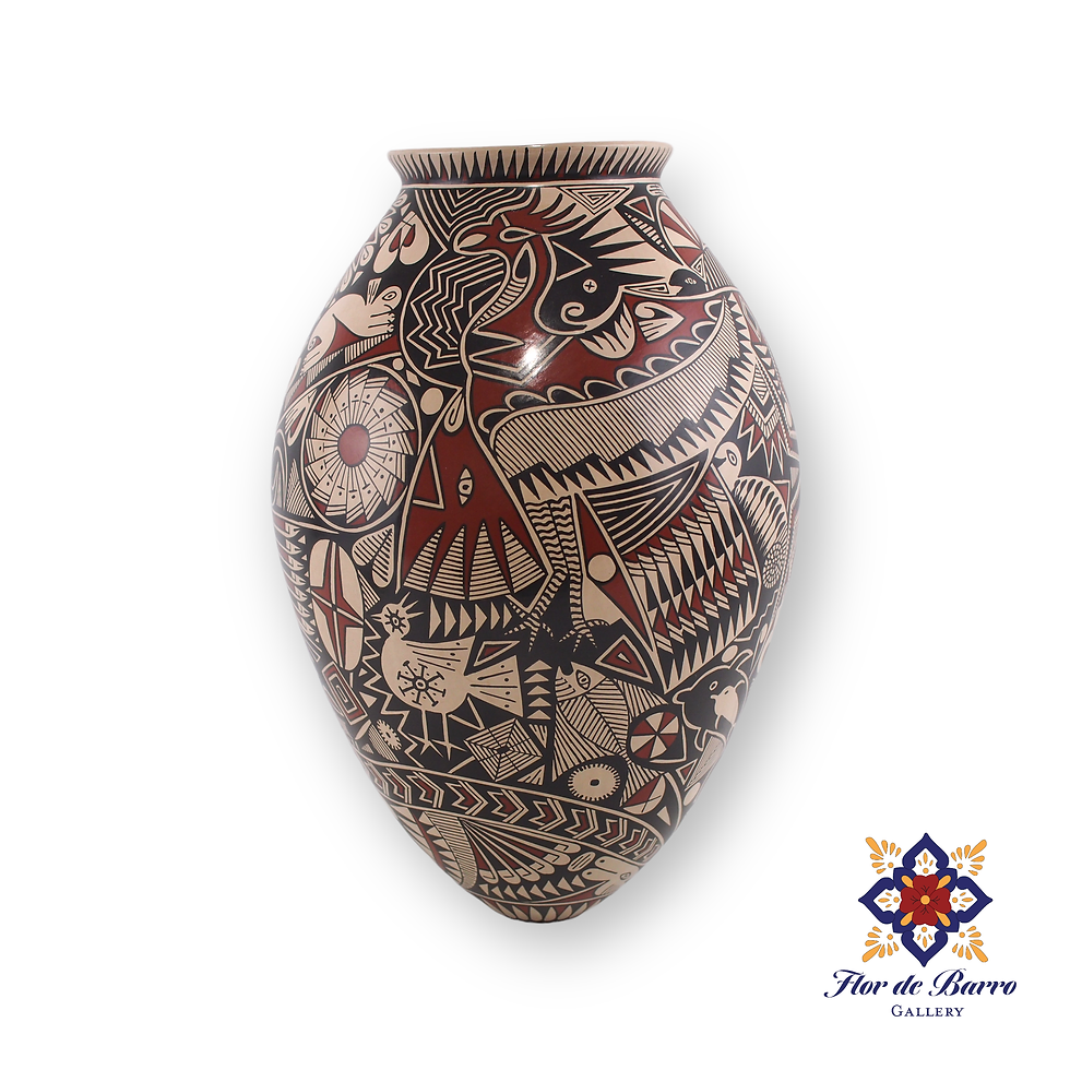Mexican Pottery | Mata Ortiz Pottery | Flor De Barro Gallery 3/9