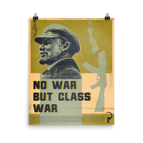 "No War but Class War" | Iskra Books