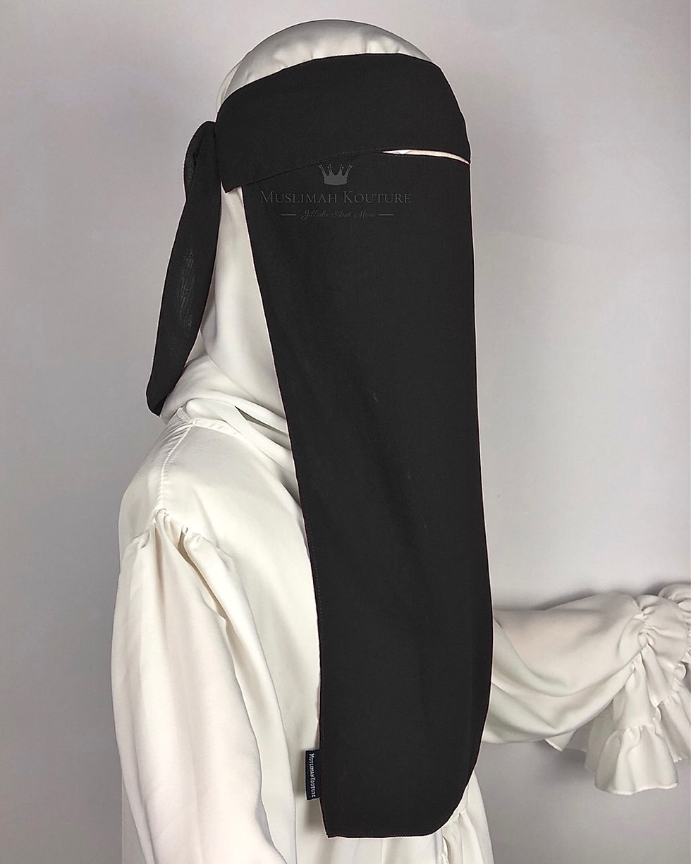 Muslimah NIQABS | XL 3 Layer, One layer, Half niqabs