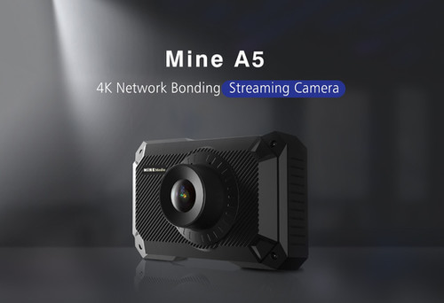 Mine A5 4K Network Bonding Streaming Camera- Skywire Broadcast