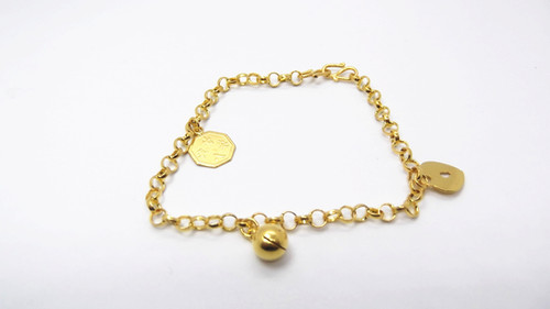 916 GOLD BABY ANKLET | Heng Seng Pawnshop