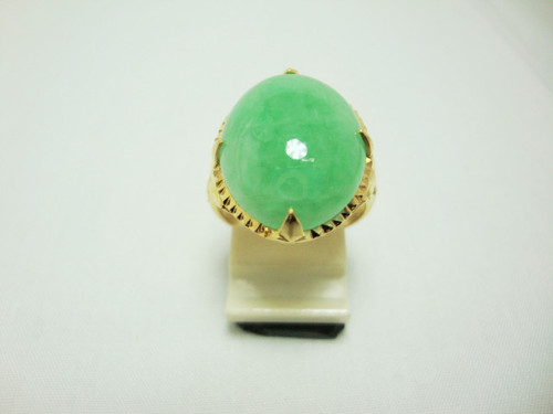 916 GOLD JADE RING | Heng Seng Pawnshop
