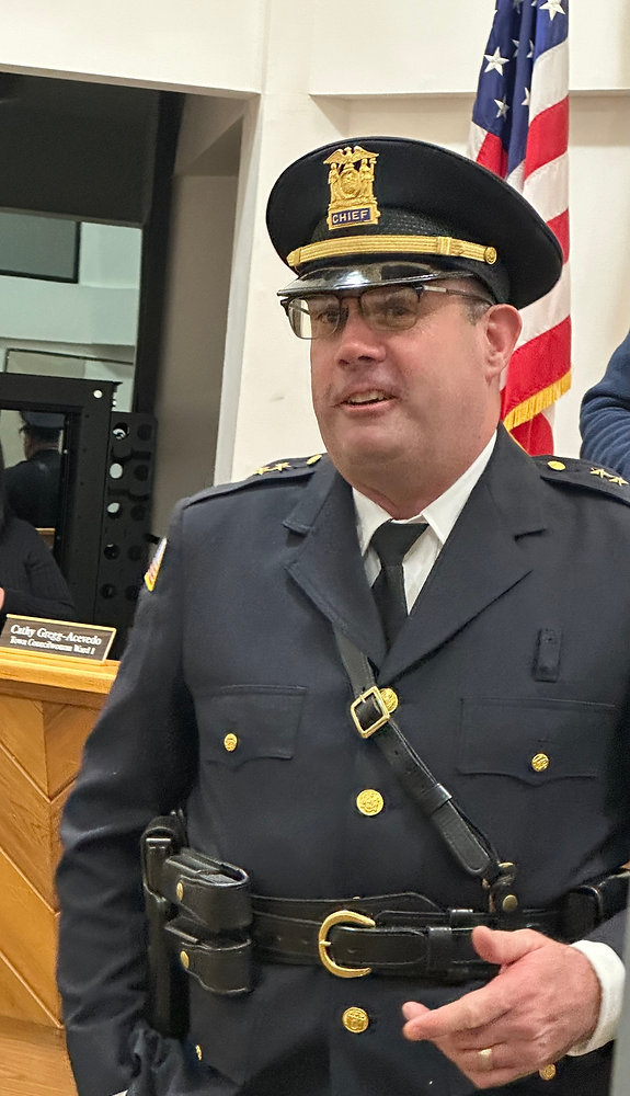 A Big Salute Given In Blooming Grove to New Police Department "Chief ...