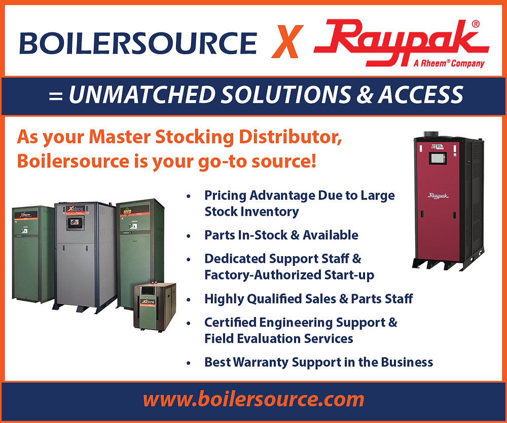 When you need Raypak, you call Boilersource!