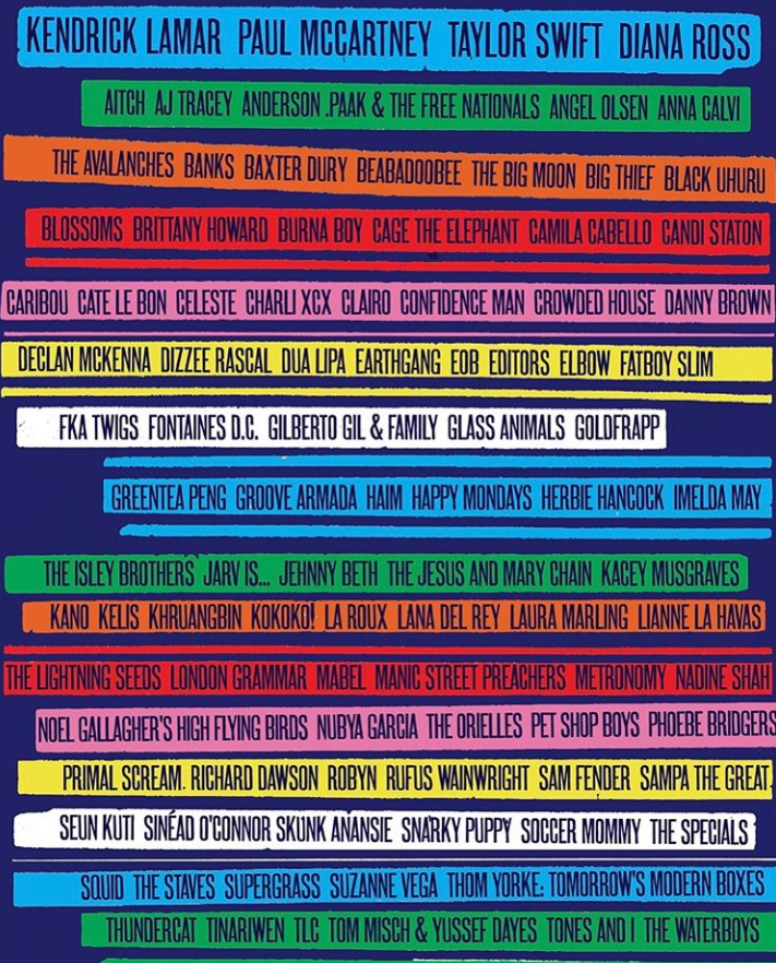 Glastonbury 2020 revela su line-up