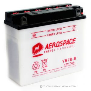 Aerospace YB7B-B Motorcycle Battery | Yucon Lanka