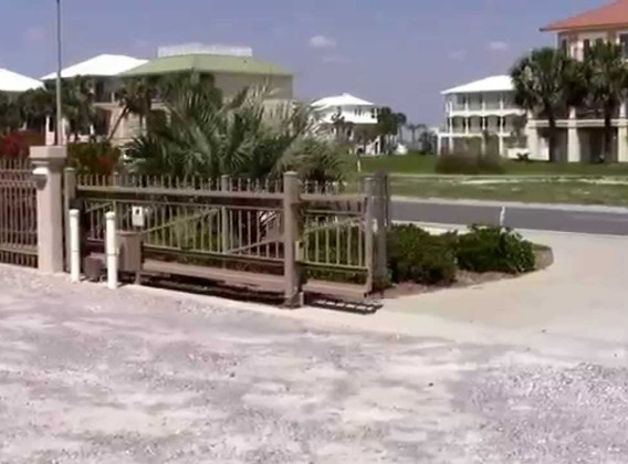 Pictures of Our Automatic Electric Gates | Rotary Gate Systems