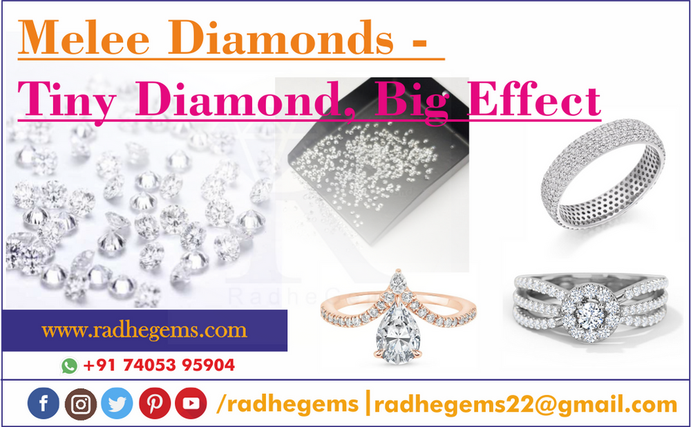 Melee Diamonds : Most Popular In Diamond Ring