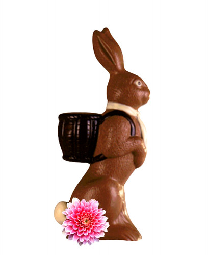 Large Backpack Easter Bunny | Chocolate Secrets