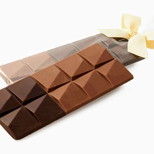 Four Assorted Handcrafted Chocolate Bars | Chocolate Secrets