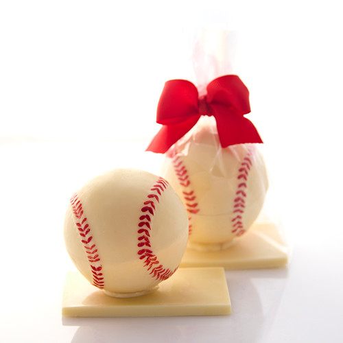 Regulation Sized Chocolate Baseball | Chocolate Secrets