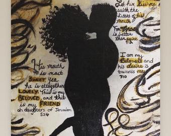 Song Of Solomon Print | Contemporary Heart