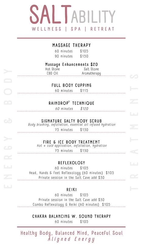 All Services | Saltability Retreat