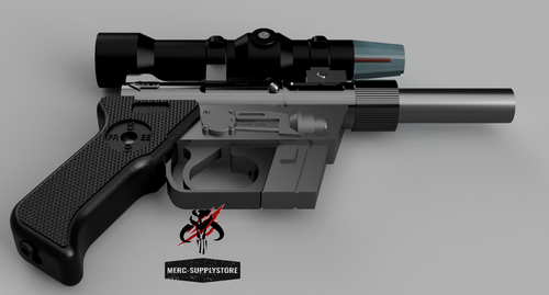 DL-21 "Hoth" Blaster 3D Files | Merc-SupplyStore