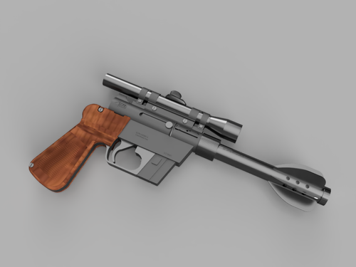 DL-21 "Mando" Blaster 3D Files | Merc-SupplyStore
