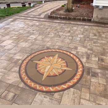 Compass Rose Paver Kit | Compass Designs | Compass Rose