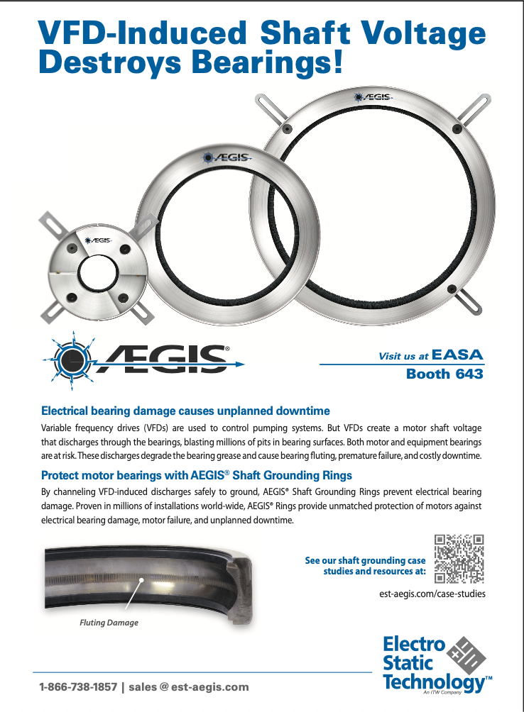 AEGIS/Electro Static Technology in Electrical Apparatus magazine