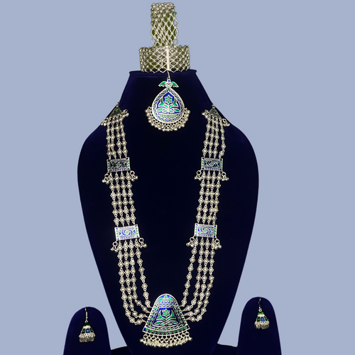 Traditional Chandarhaar Set | Banaksha