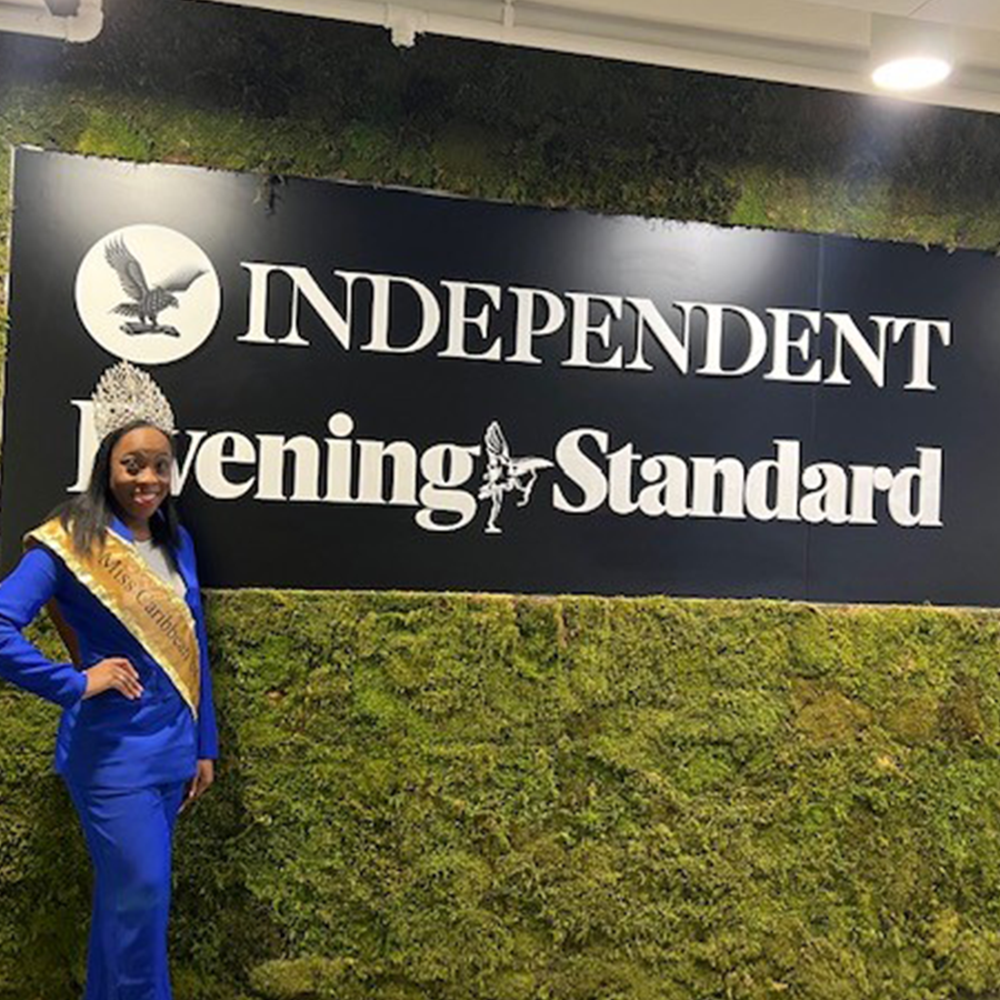 Samara Telesford is interviewed at London Live